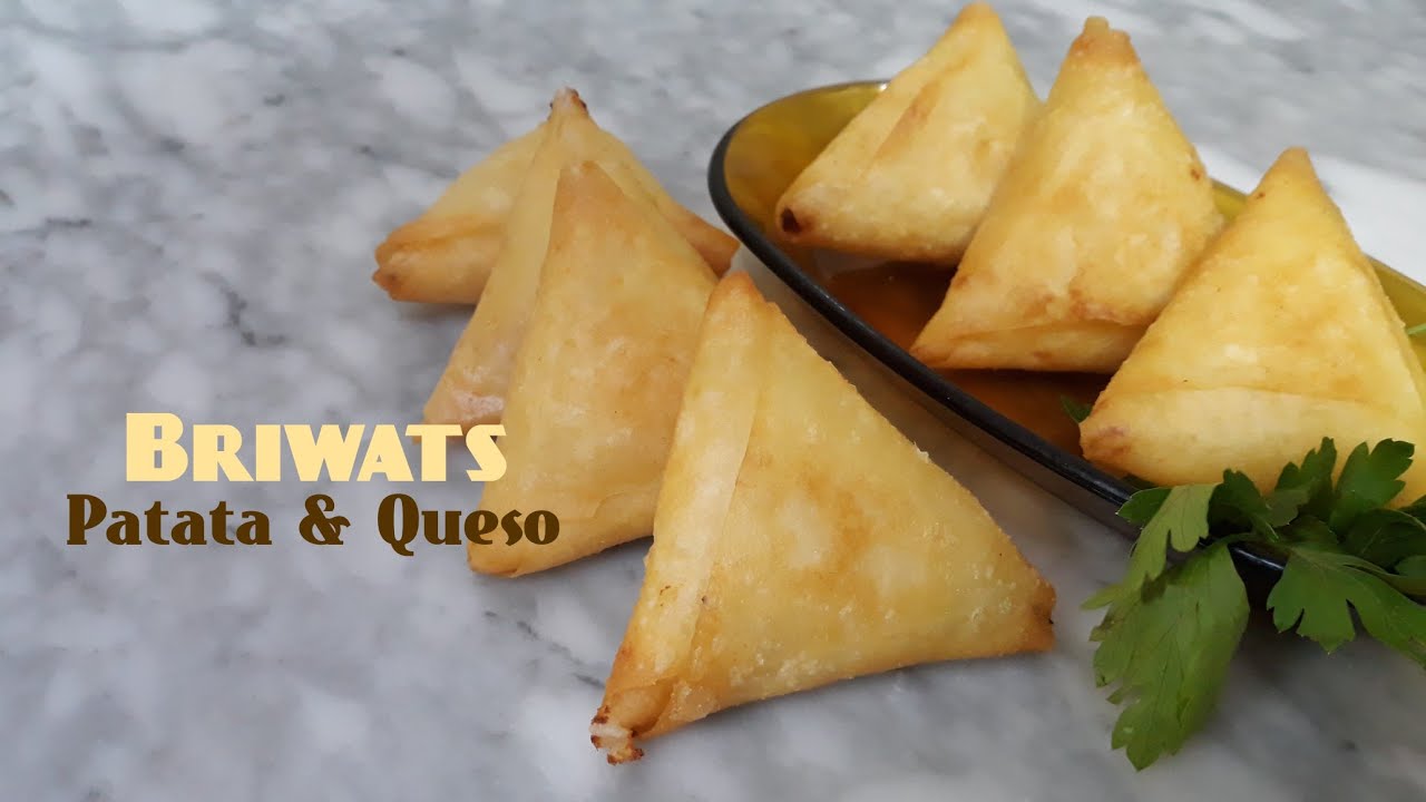 Briwats / Briouats de patata y queso | Potatoes and cheese - Maryam TOB ...