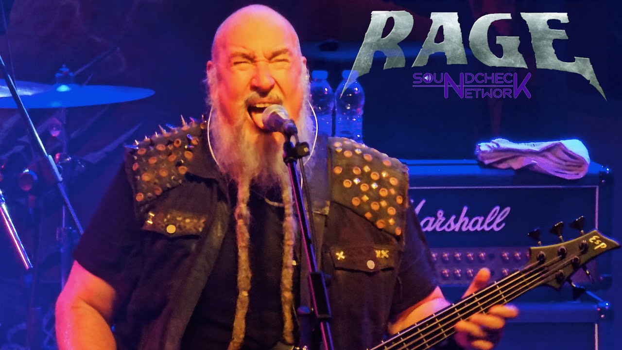 RAGE "Back In Time" live in Athens 2024 [40 years in Rage world tour ...