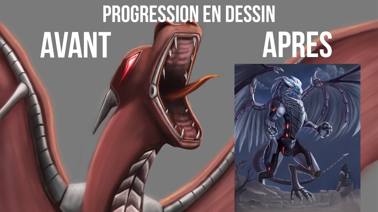 Mon évolution en dessin 2020 / 2024 - YouTube