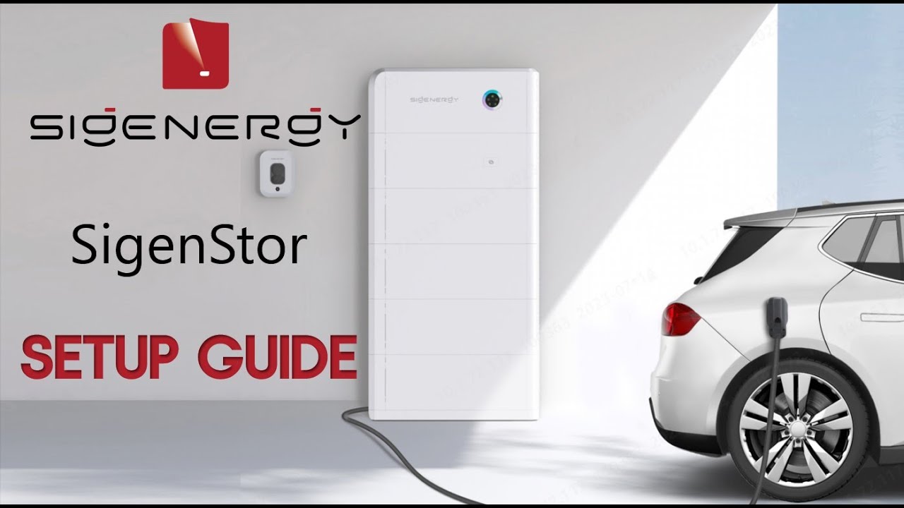 Sigenergy - SigenStor Installation Video #howto #sigenergy #solar - YouTube