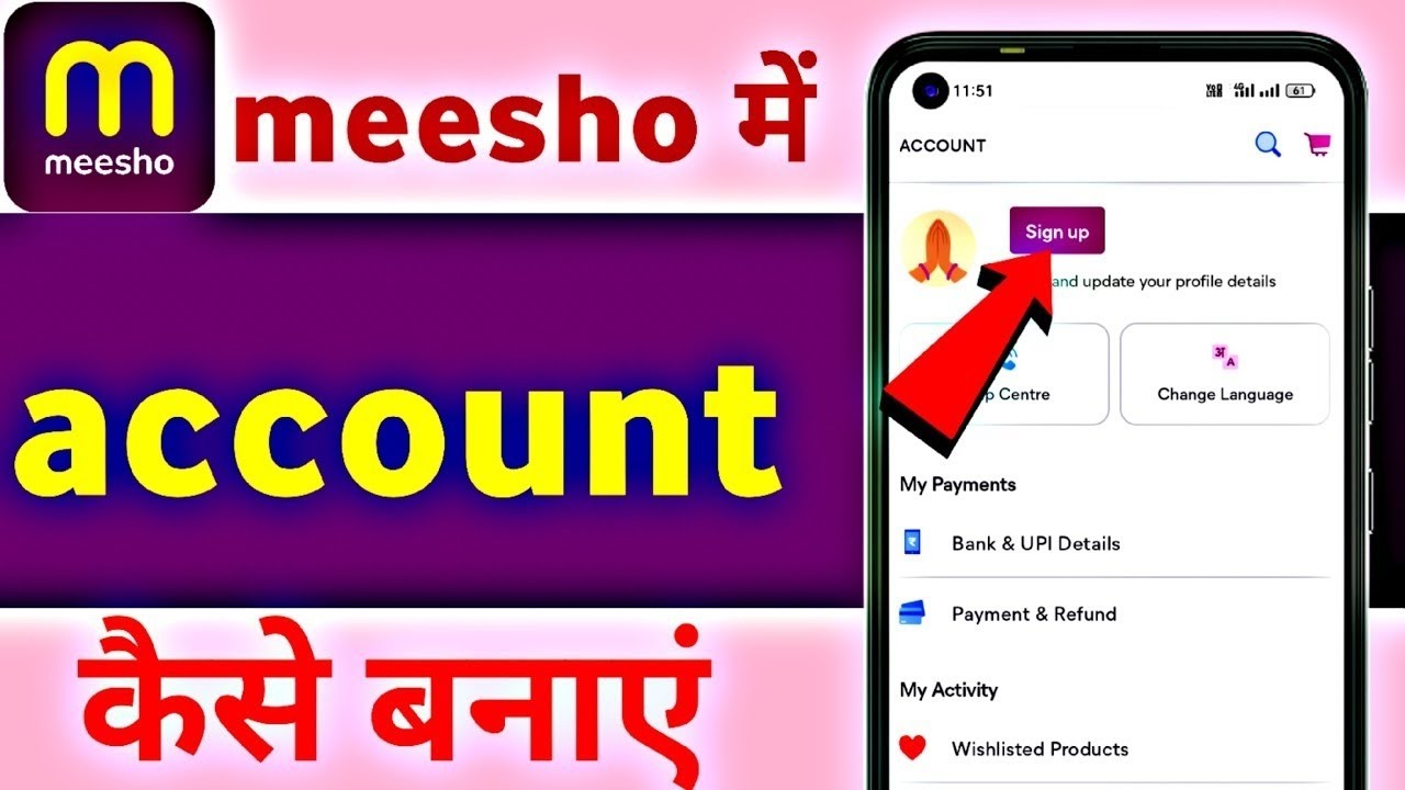 Mesho App Me Account Kaise Banaye | How To Creat Mesho Account | - YouTube