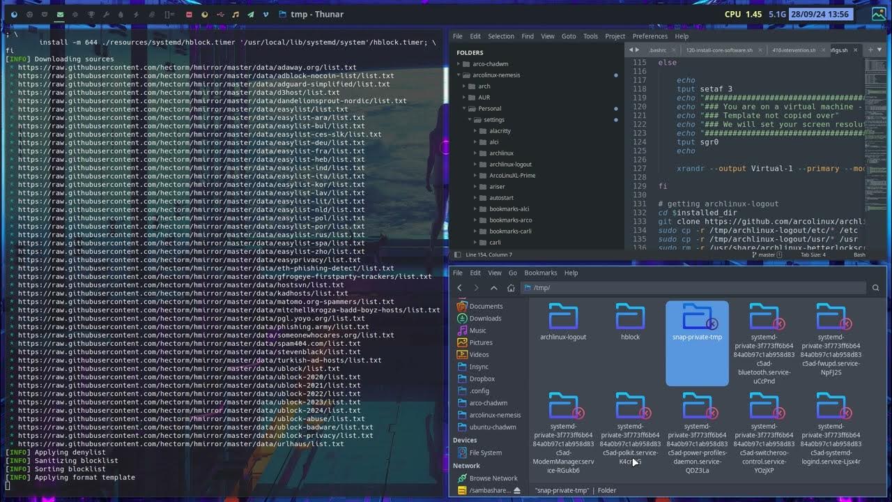 Arco : 4274 How to add arcolinux-arc-dawn to Ubuntu - scripting workflow - YouTube