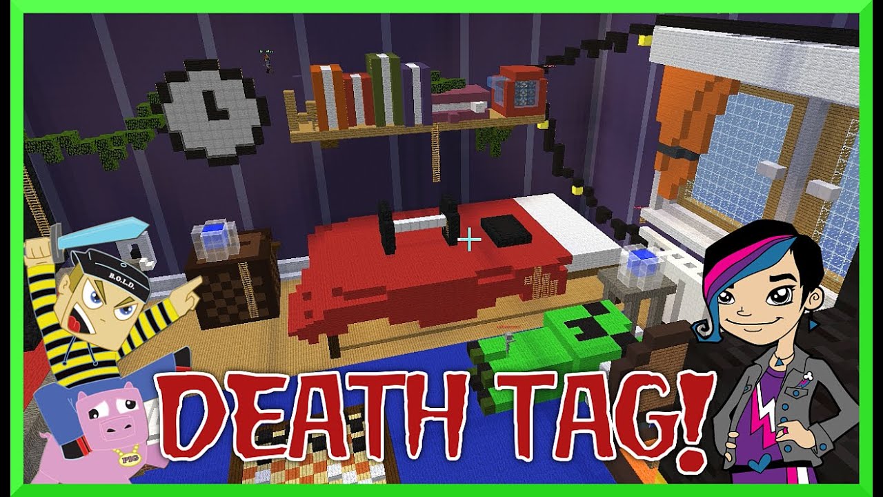 Minecraft Monday EP69 - Death Tag MiniGames with Gamer Chad Alan - YouTube