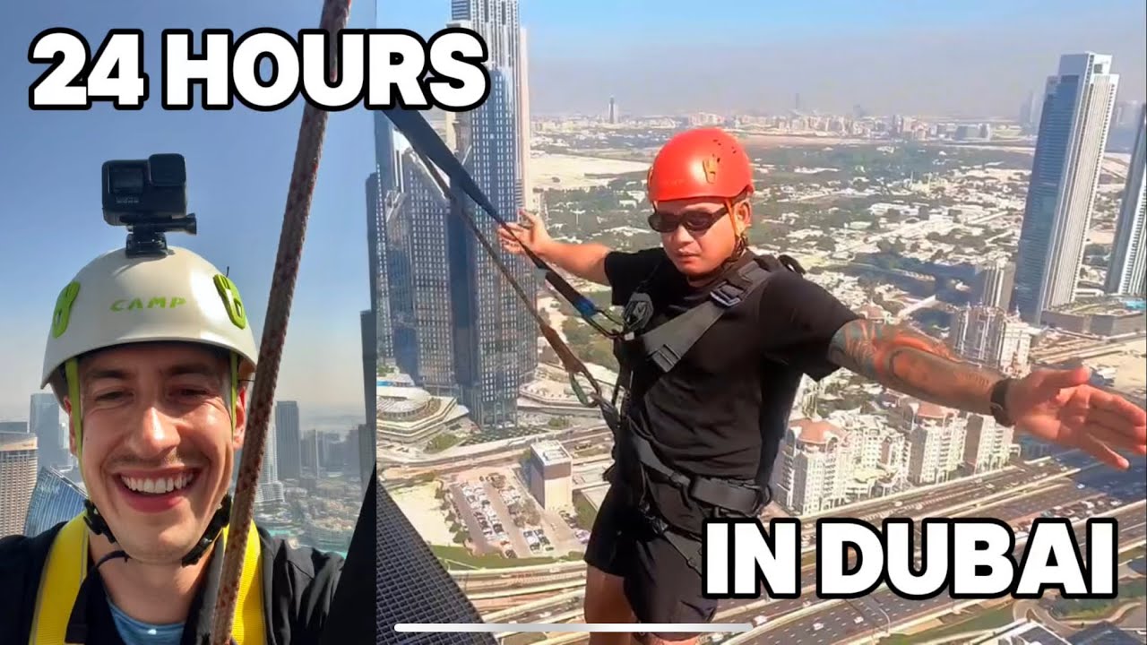 24 Hours In Dubai: Skywalking At 220M & Burj Khalifa Adventure! Dubai ...