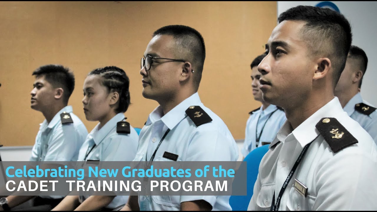 Celebrating New Graduates of the Cadet Training Program - YouTube