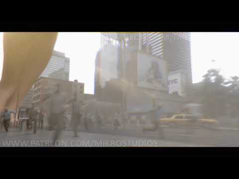 Giantess Barefoot Rampage - Mikrostudios Archive 2