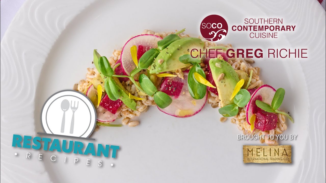 Avocado & Farro Salad | Chef Greg Richie's Exquisite Recipe ...