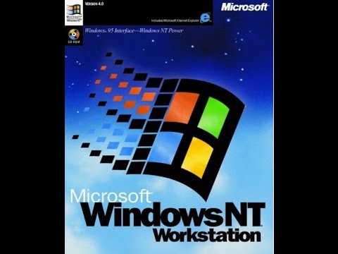 How To install windows NT Workstation - YouTube