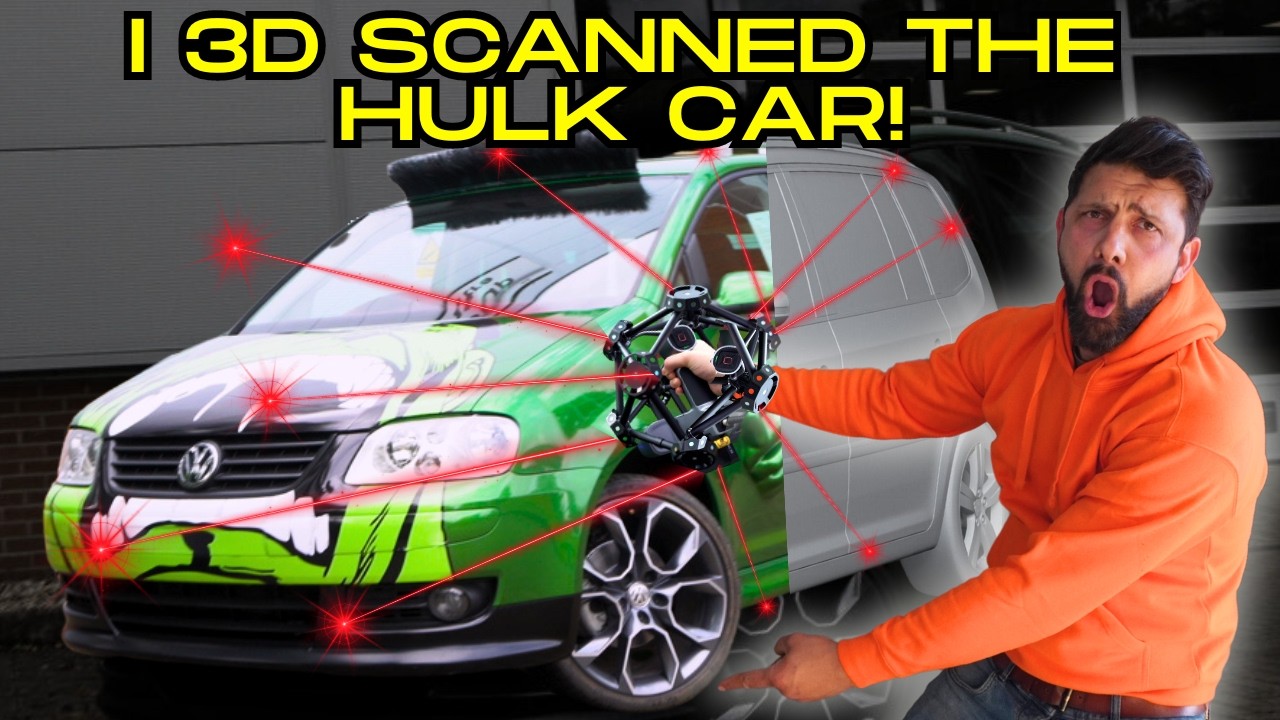 I 3D SCANNED THE HULK CAR FROM FAST AND FURIOUS!!! - YouTube