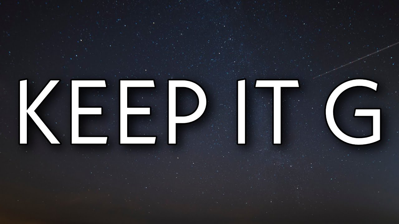 Rod Wave - Keep It G (Lyrics) - YouTube