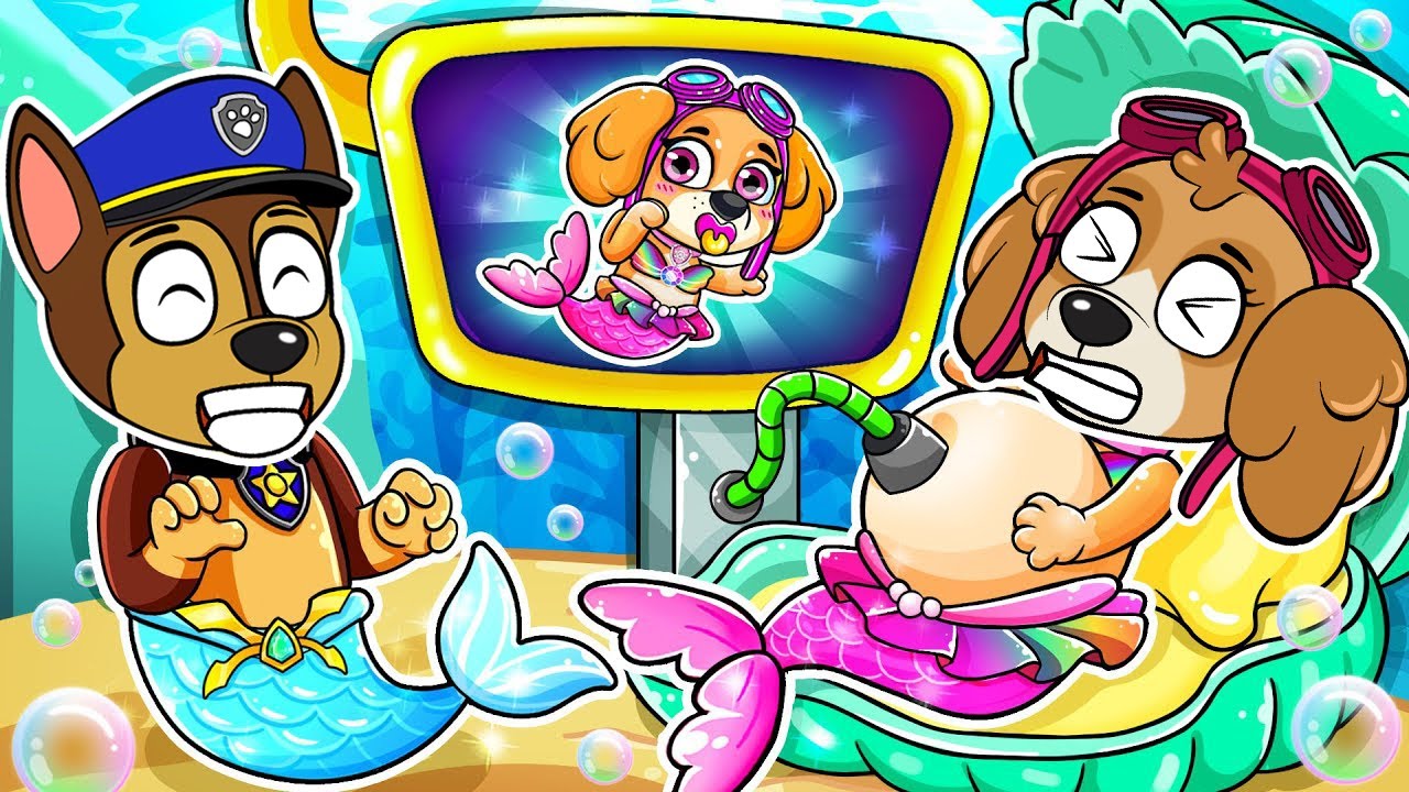Mermaid Skye is Pregnant!? Is Chase the Father of the Baby?? | Funny ...