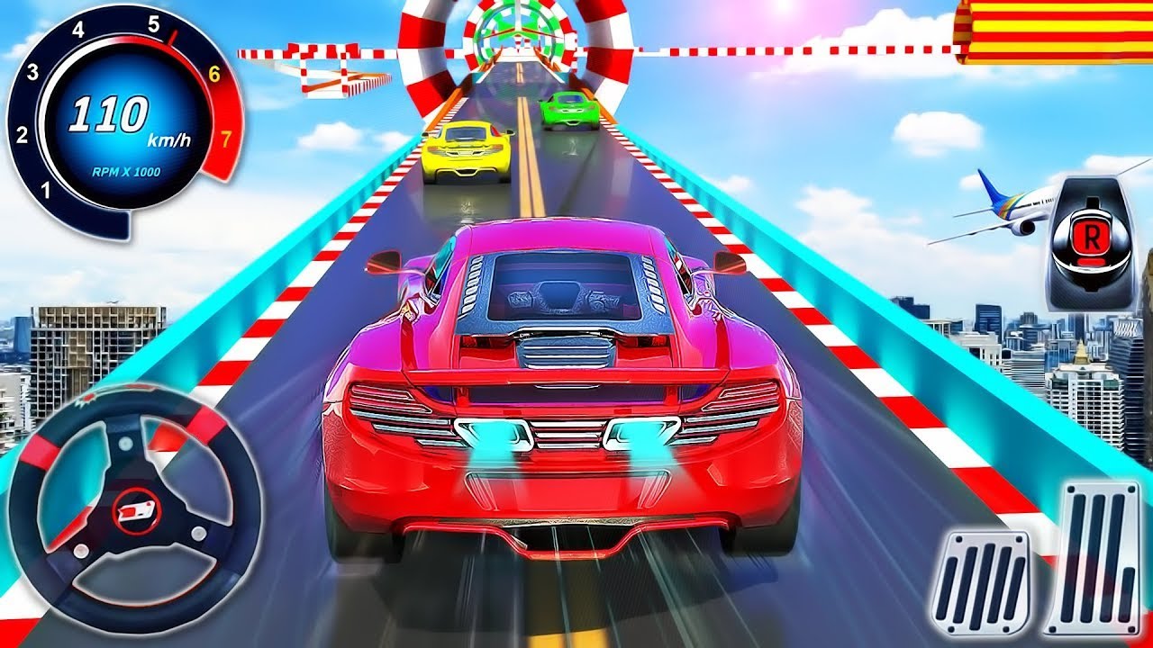 Muscle Car Stunt Master Simulator Simulator- Mega Ramp Car Stunt - GT ...