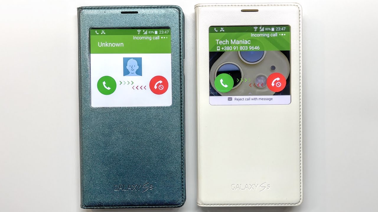 Samsung Galaxy S5 vs S5 Plus Double Incoming Call Over the Horizon in S ...