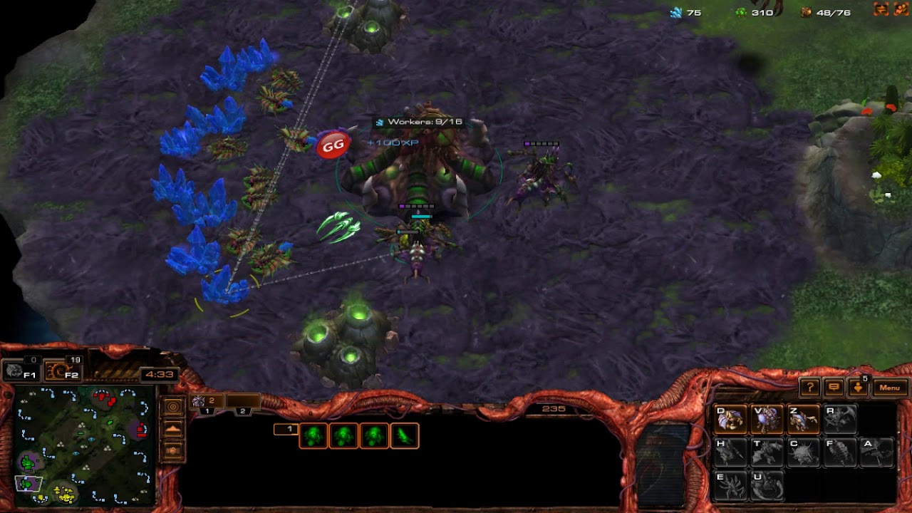 Starcraft 2 (Zerg) - Nydus Worm Incoming!! - YouTube