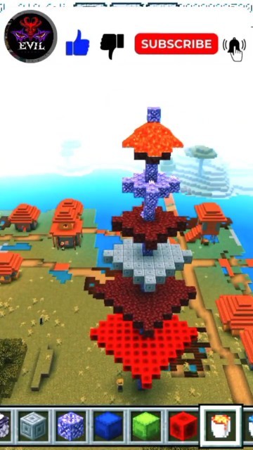 #How to make Lava tower in Minecraft new version - YouTube