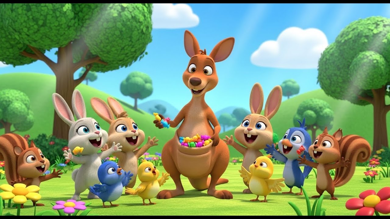 El Canguro que Amaba los Dulces | Canción Infantil Divertida y Aventura ...