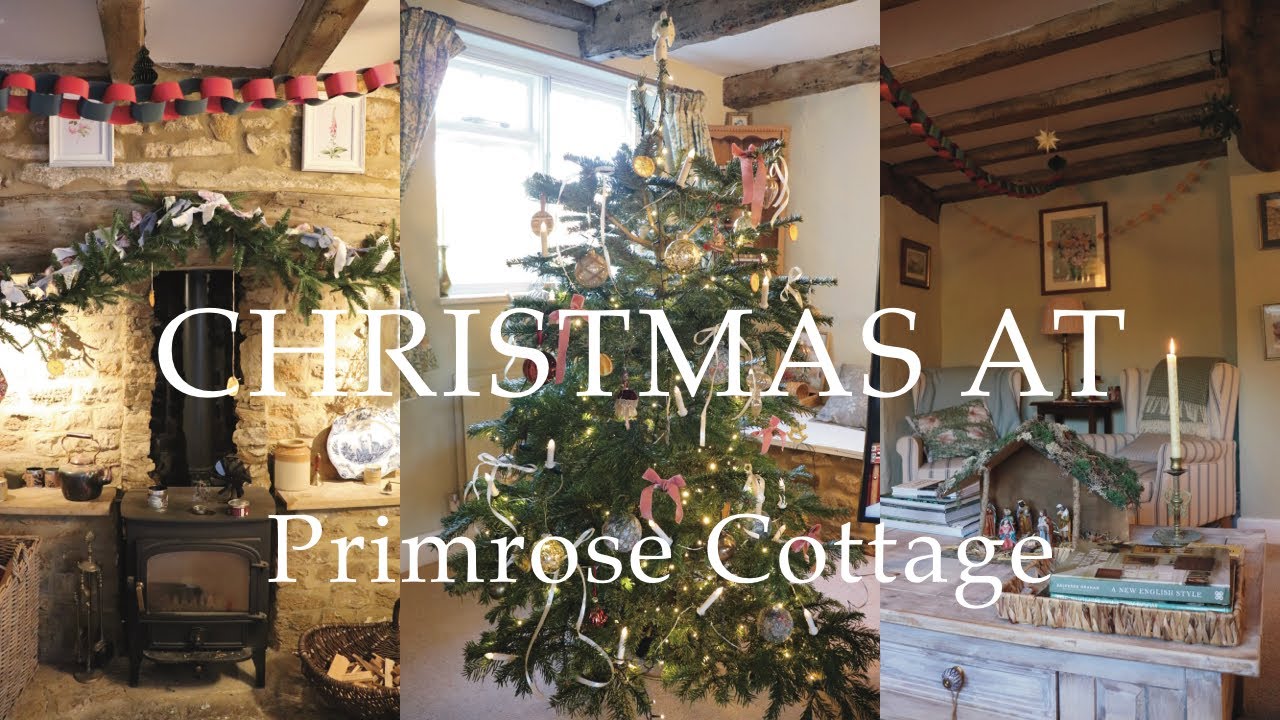CHRISTMAS AT PRIMROSE COTTAGE | Christmas Decorations | Cottagecore ...