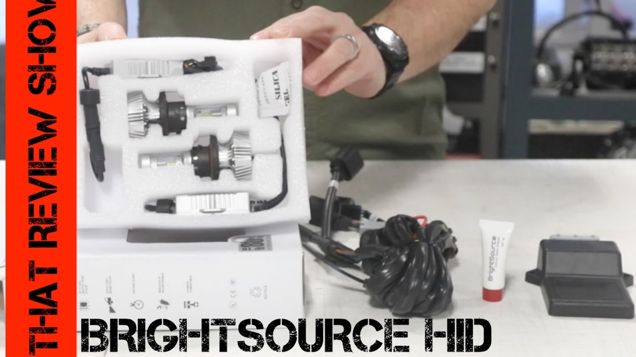 That Review Show: Brightsource HID Headlight Conversion Kit - YouTube