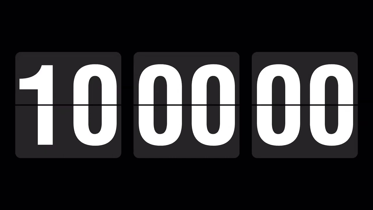 10 hour timing, Timer & alarm flip clock. - YouTube