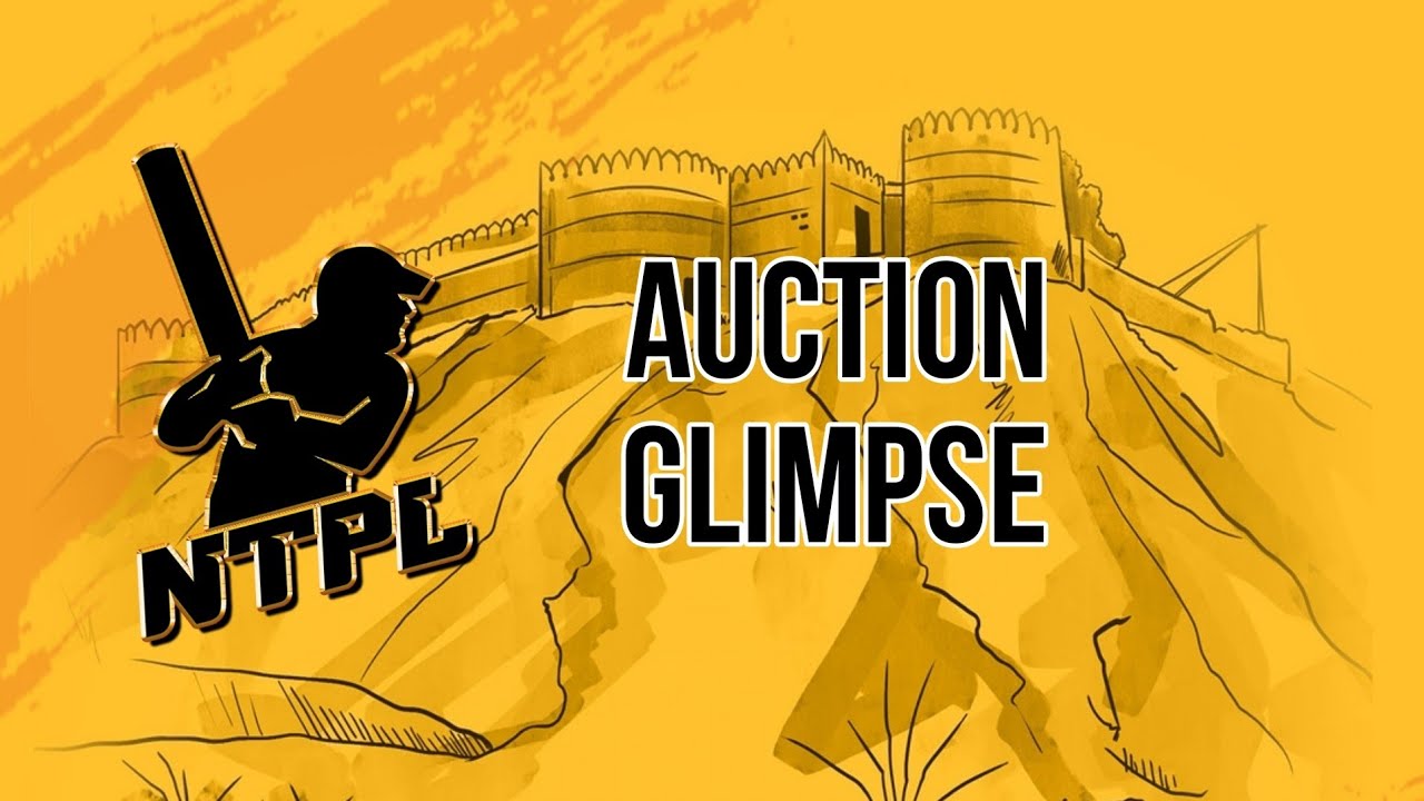 NTPL- PLAYER AUCTION GLIMPSE - YouTube