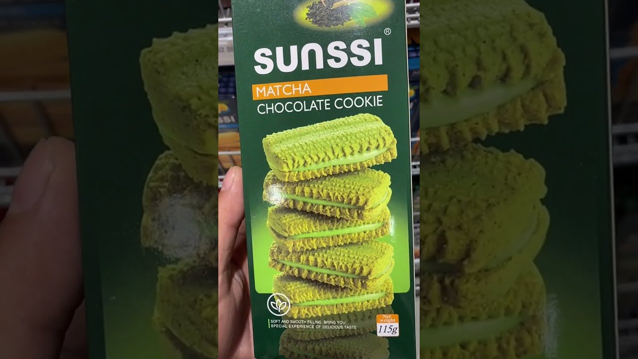 MATCHA CHOCOLATE COOKIE #shorts #sunssi - YouTube
