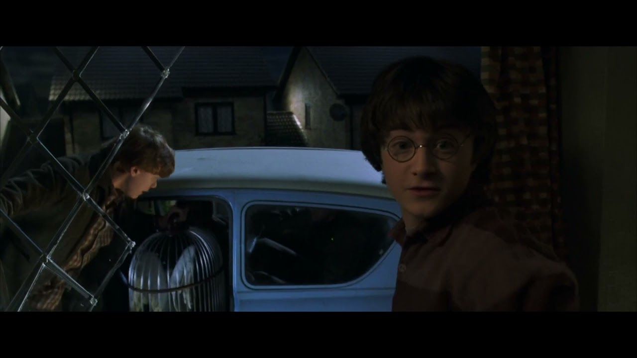 Jorge Fred and Ron rescuing Harry | Harry Potter The Chamber of Secrets ...