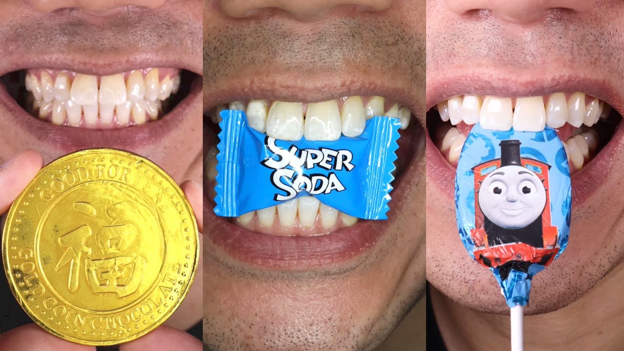 These Chocolate and Candy Chewing Sounds Will Relax You Instantly! ASMR ...