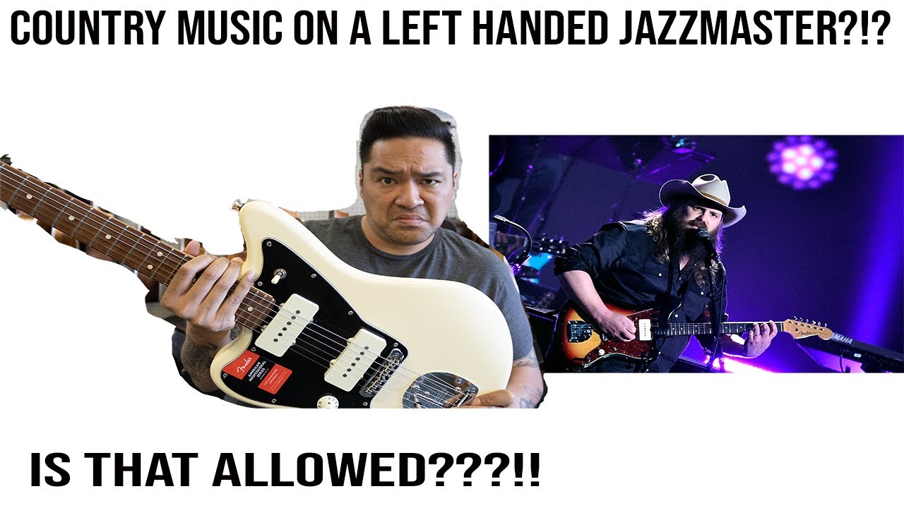 Country Music on a Left-Handed Jazzmaster? - YouTube
