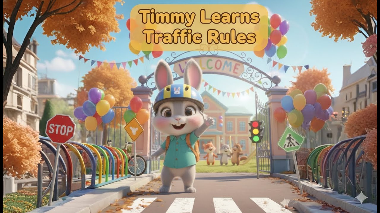 Timmy Learns Traffic Rules - YouTube