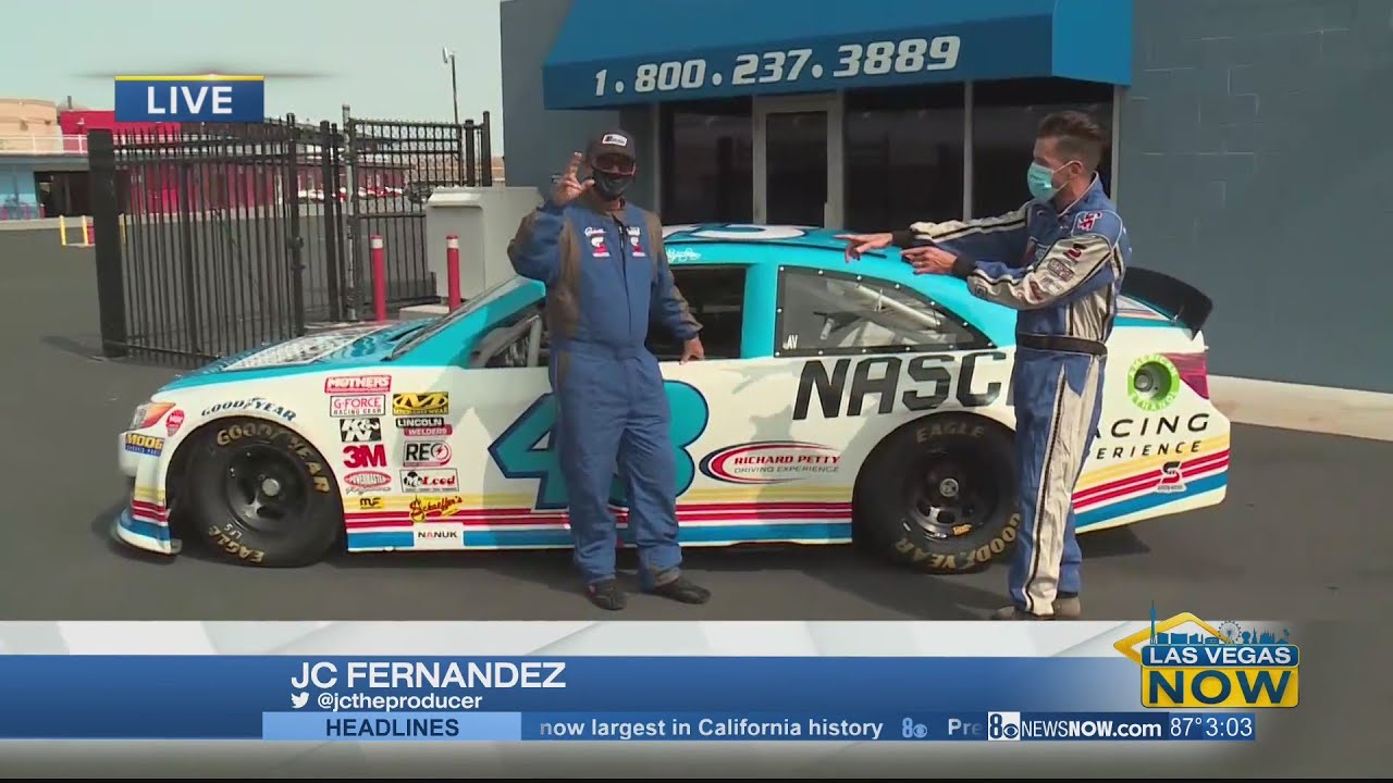 Ride in a real race car at the Nascar Racing Experience - YouTube