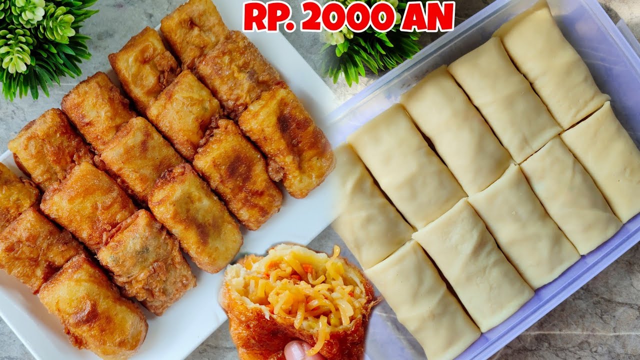 KACAU LARIS BANGET!! RISOL MIE TERLARIS DAN TERENAK BISA FROZEN FOOD ...