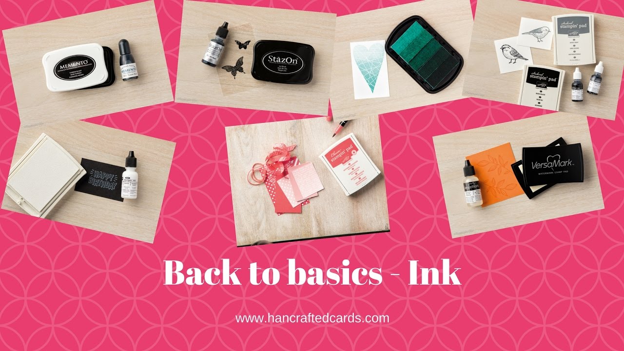 Card making Back to Basic - Ink - YouTube