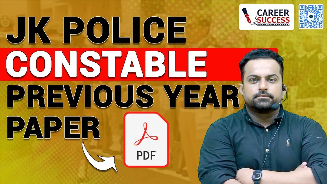 Jkp Constable Previous Year Paper | Download pdf | Jkp Constable ...