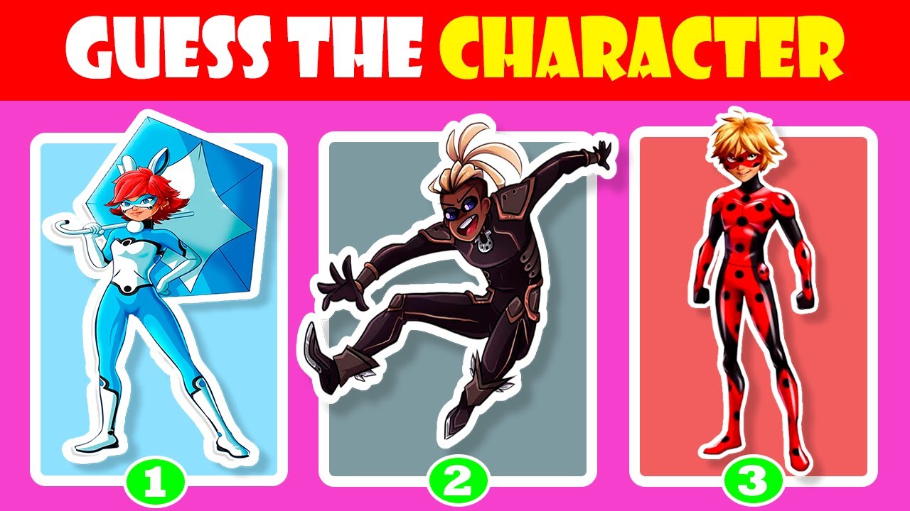 Guess the Lady Bug character in 15 seconds.😍💖💅👠🐞 Part 2.🤩 The best quiz ...