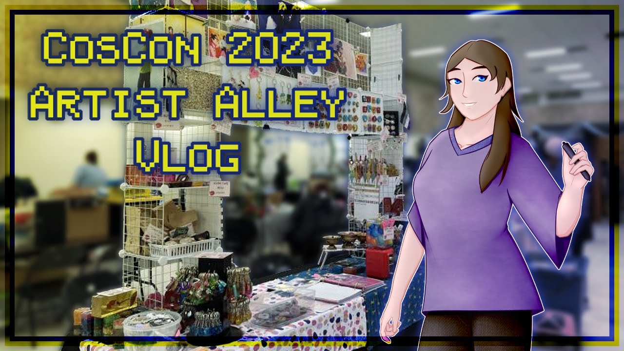 CosCon 2023 | Jacksonville, FL [ARTIST ALLEY VLOG] - YouTube