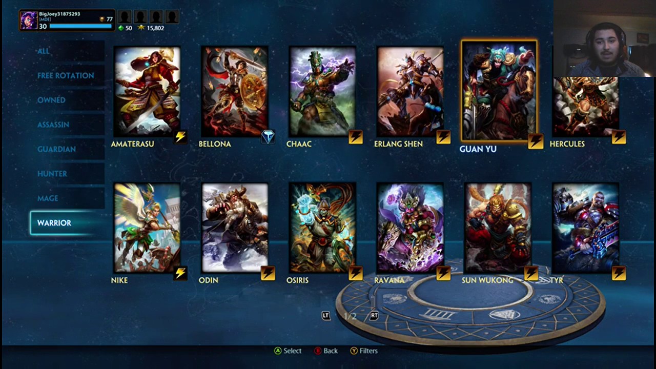 Smite-Top 5 Solo Laners - YouTube