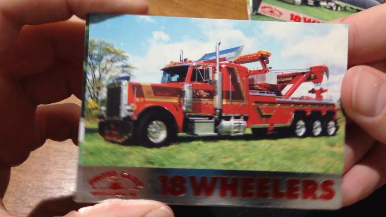 18 Wheelers Series 2 Trading Card Set - YouTube