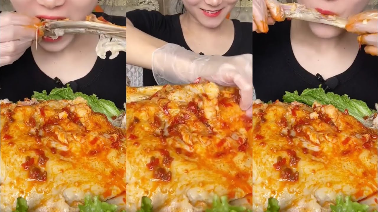 The is the best ASMR mukbang || First video and enjoy it dear || follow ...