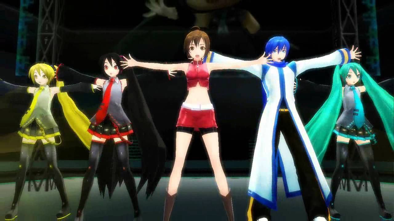 【MMD】Bakunyu Sentai Pai Ranger (with Kaito!!)【Project Diva Model ...