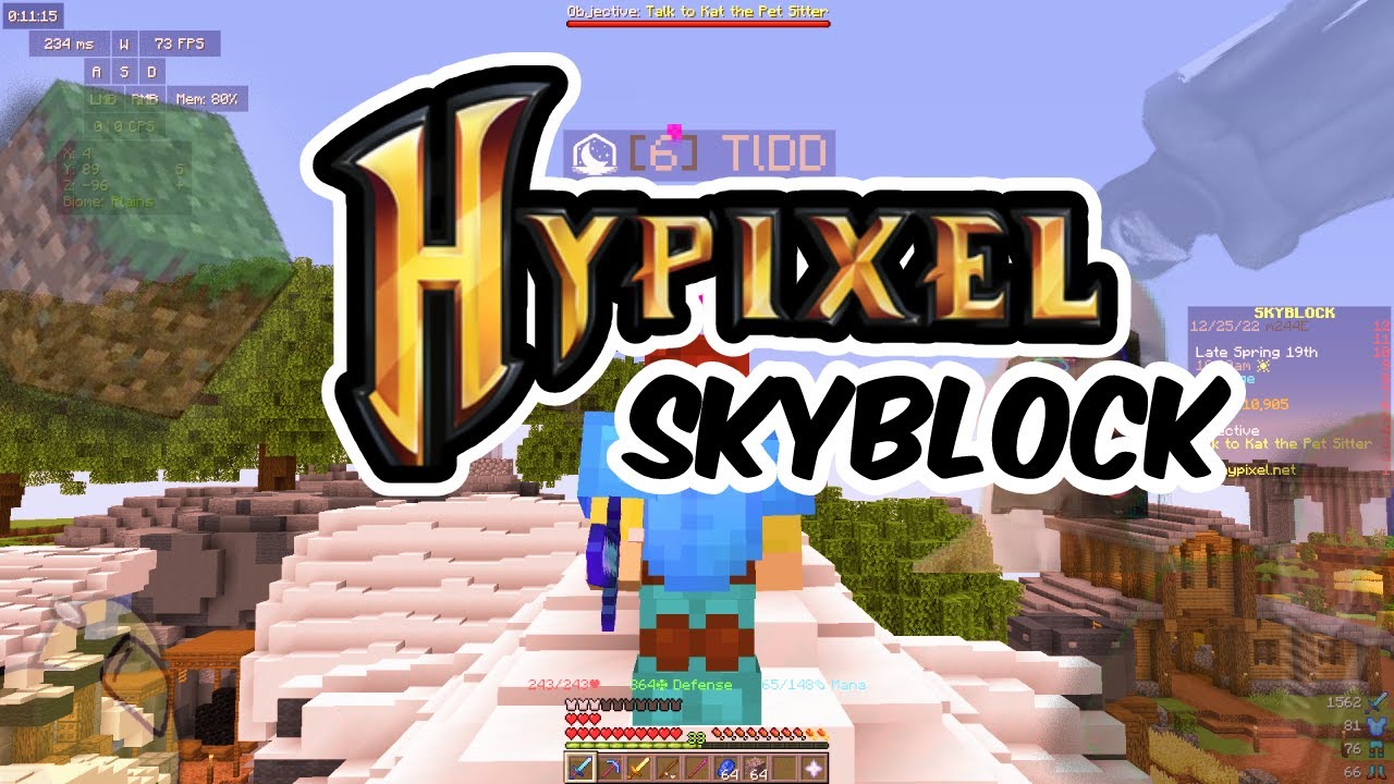 Hypixel Skyblock 🏝️ ｜🔴 LIVE STREAM 🔴｜ - YouTube