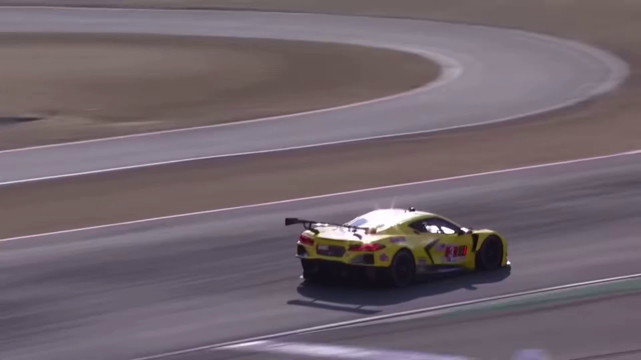 IMSA Racing 2020 GTLM Corvette qualifying highlights Laguna Seca - YouTube