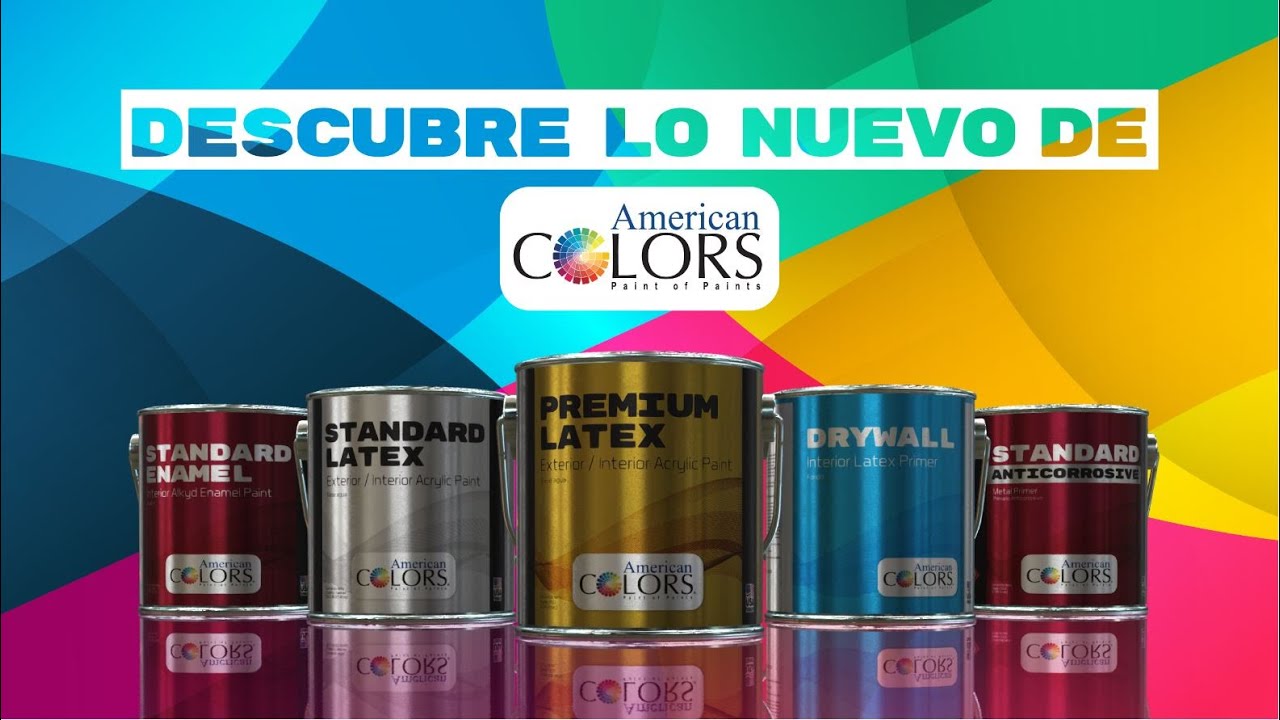 ¡Descubre lo Nuevo de American Colors! - YouTube