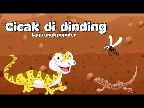 CICAK DI DINDING LAGU POPULER ANAK INDONESIA LAGU CICAK CICAK DI ...