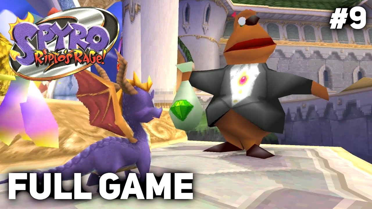 Autumn Plains + 100% Sunny Beach - Spyro 2: Ripto's Rage! - Full Game ...