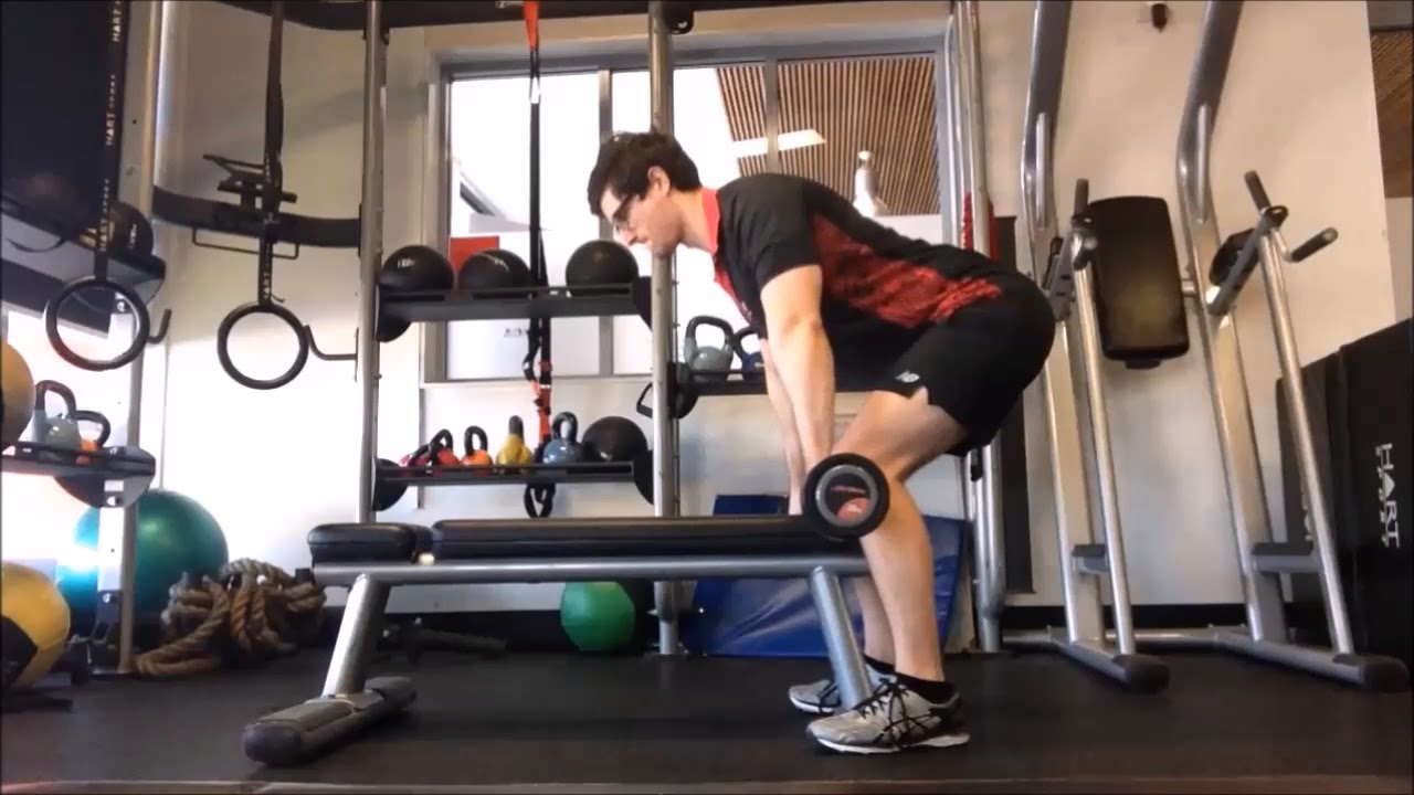 Bench Deadlift - YouTube