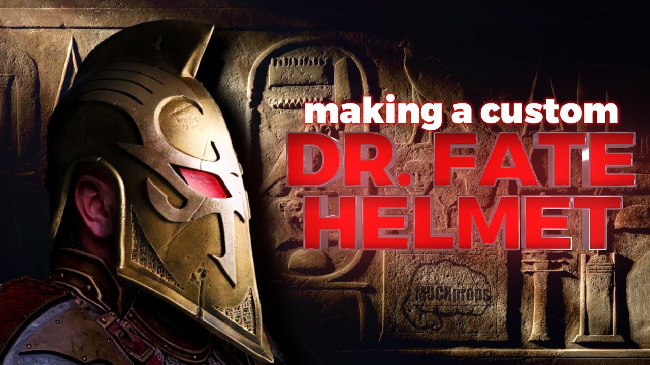 Making a Custom Dr Fate Helmet - YouTube