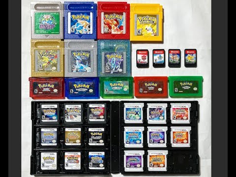 Complete Pokemon Collection: Main Series Pokemon Games. Where to Start ...