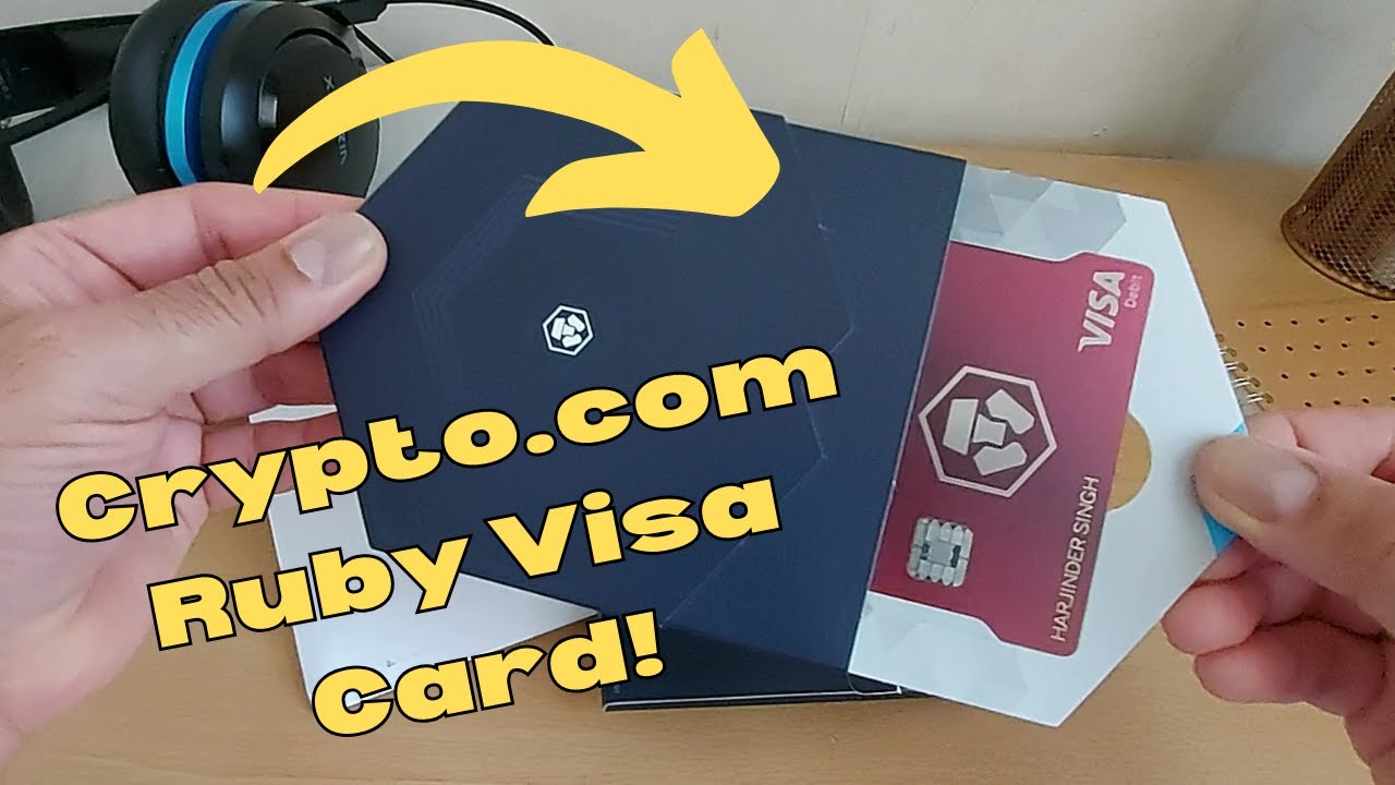 Unboxing The Ruby Red Crypto.com Card!! - YouTube