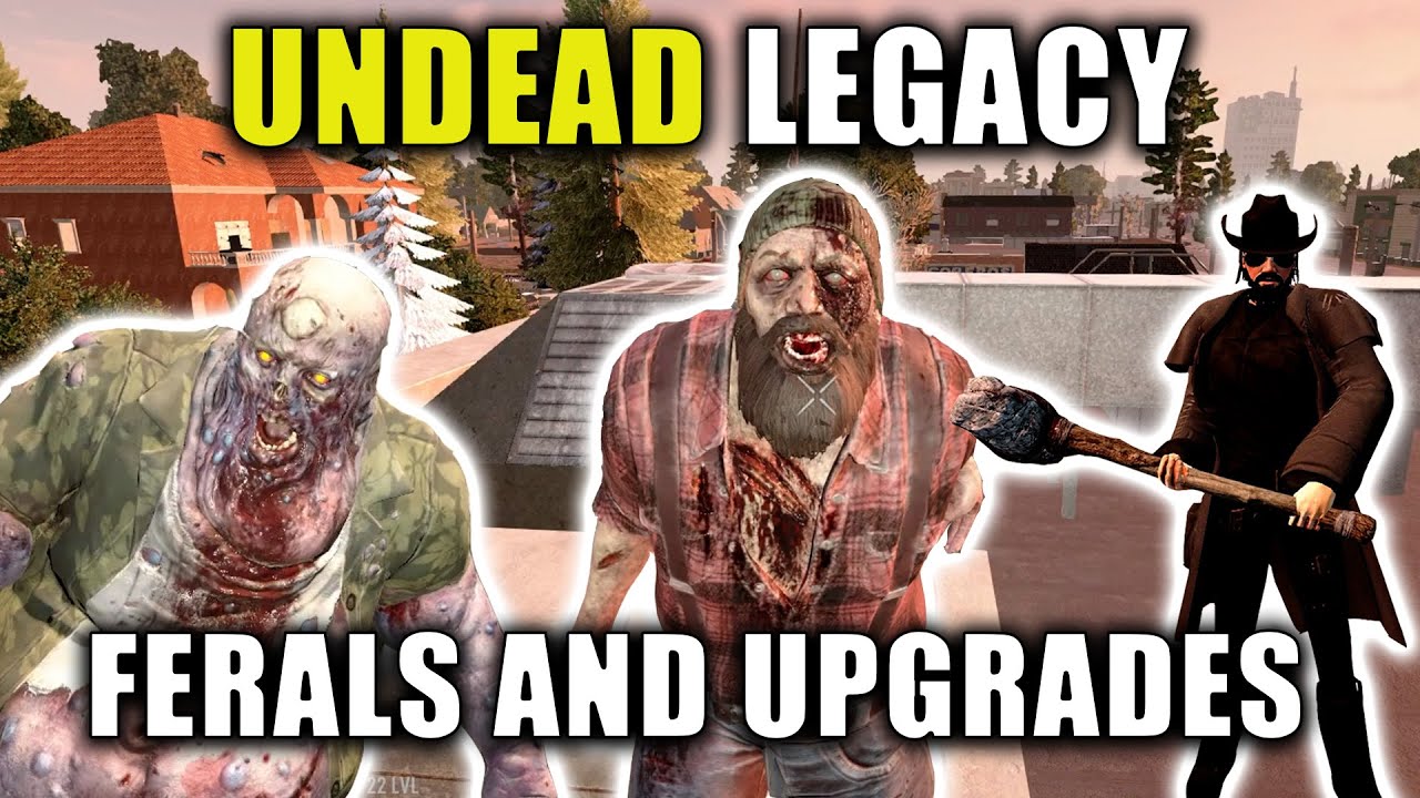 That Zombie Is FERAL | Undead Legacy: 7 Days To Die | Alpha 20.6 - YouTube