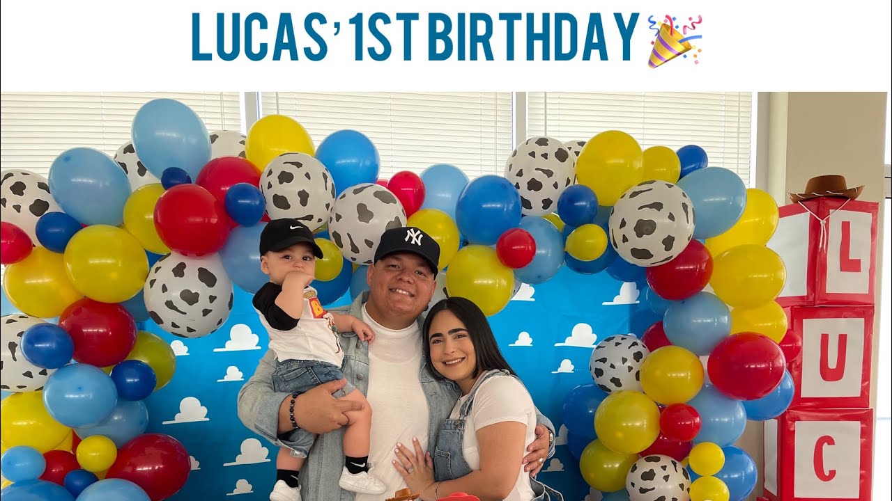 Lucas’ 1st Birthday & Haircut - The Solano’s - YouTube